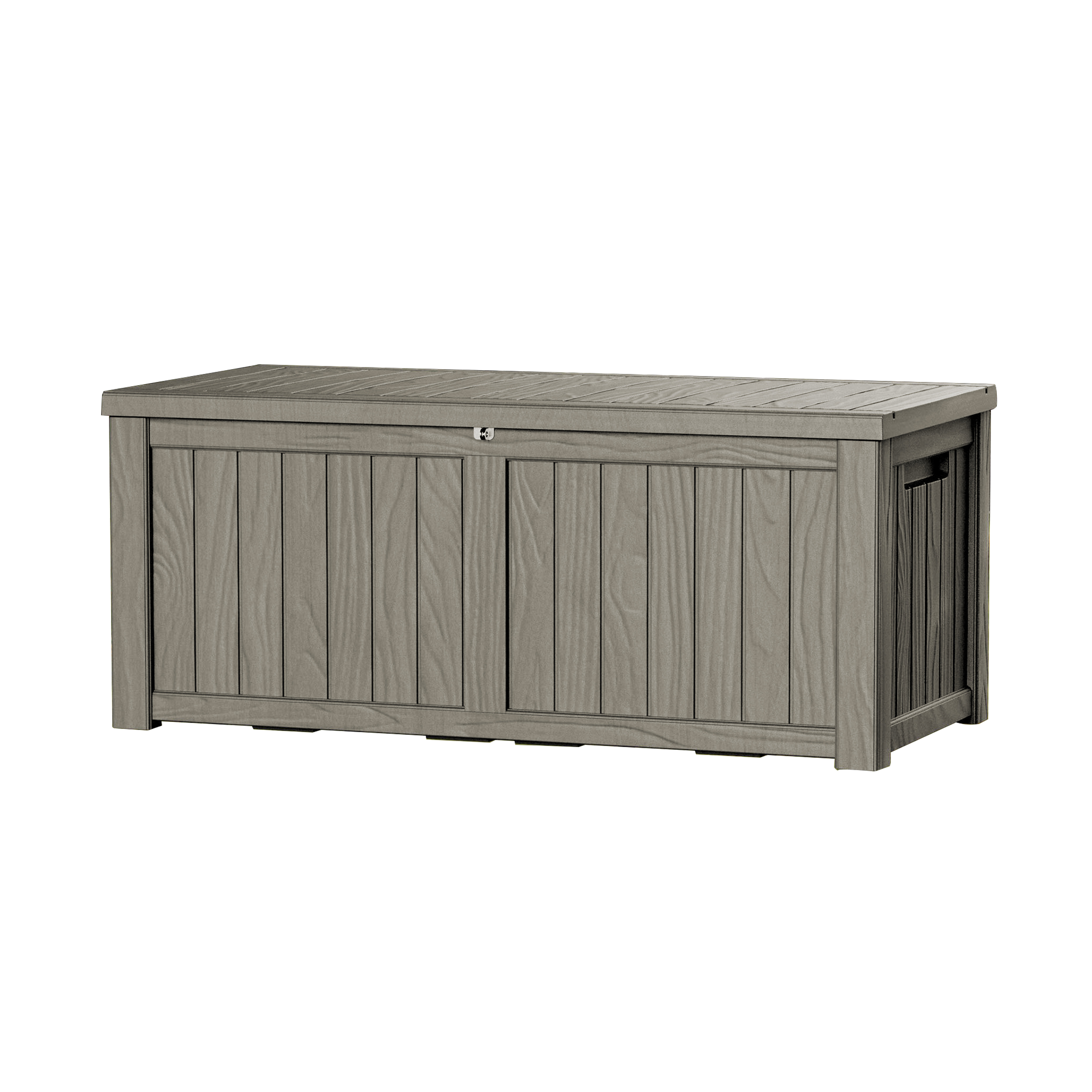 Arts Box Trading 120Gallons Water Resistant Resin Lockable Deck Box ...
