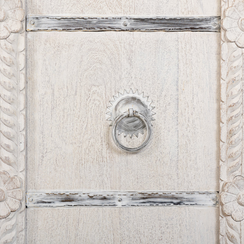 Latitude Vive Berneil 2 Door Solid Wood Wardrobe | Wayfair.co.uk