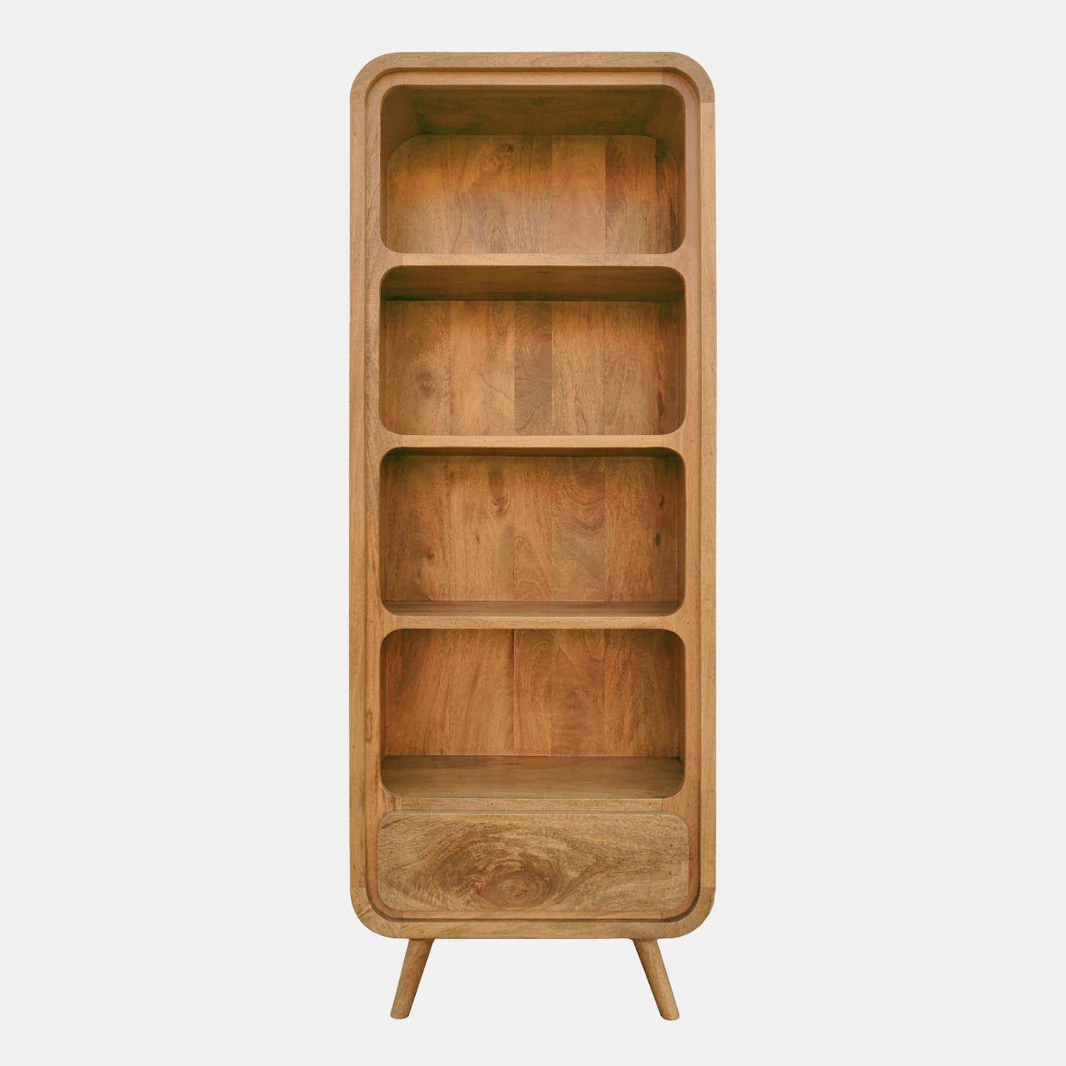 Union Rustic Gwalchmai 160cm H x 60cm W Wood Standard Bookcase ...