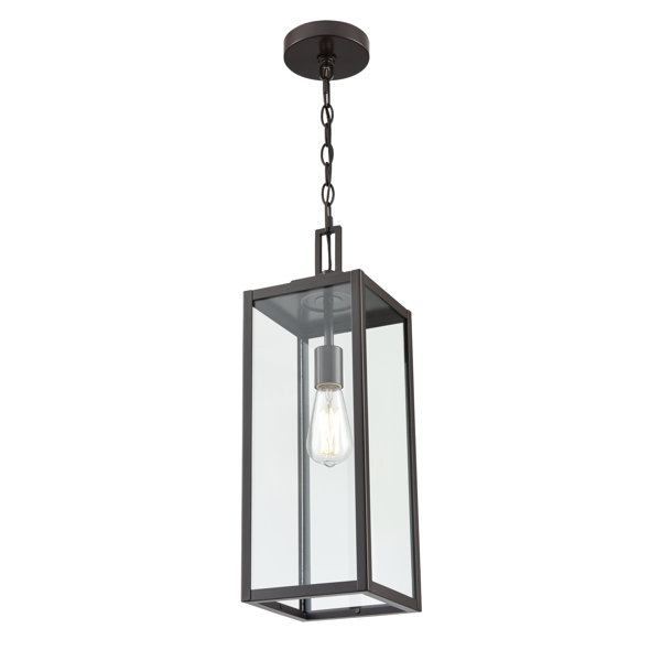 17 Stories Robert 7" Wide Outdoor Mini Pendant | Wayfair
