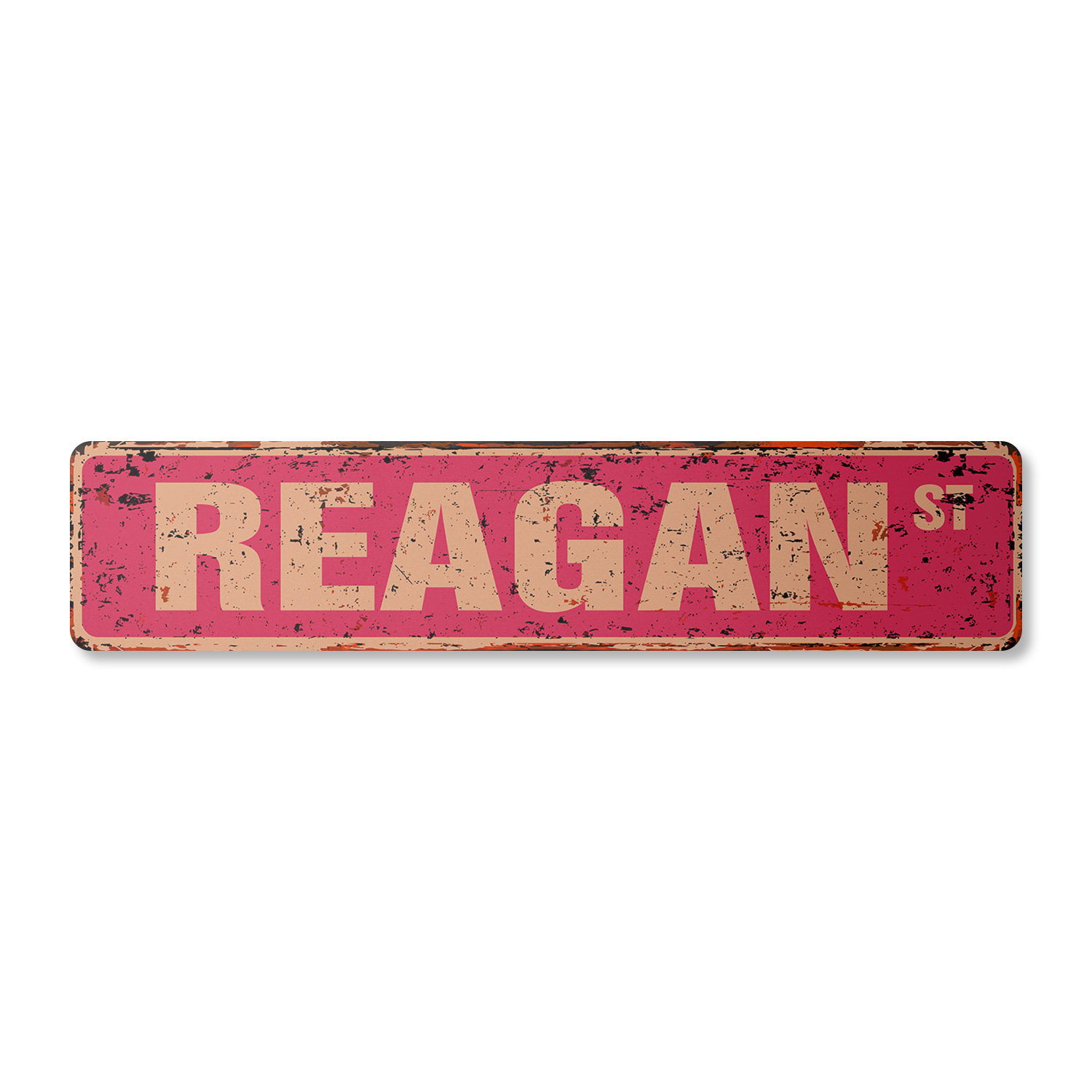 SignMission Reagan Aluminum Street Sign | Wayfair