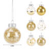 The Holiday Aisle® 12Pcs Christmas Ball Ornament Small Shatterproof ...