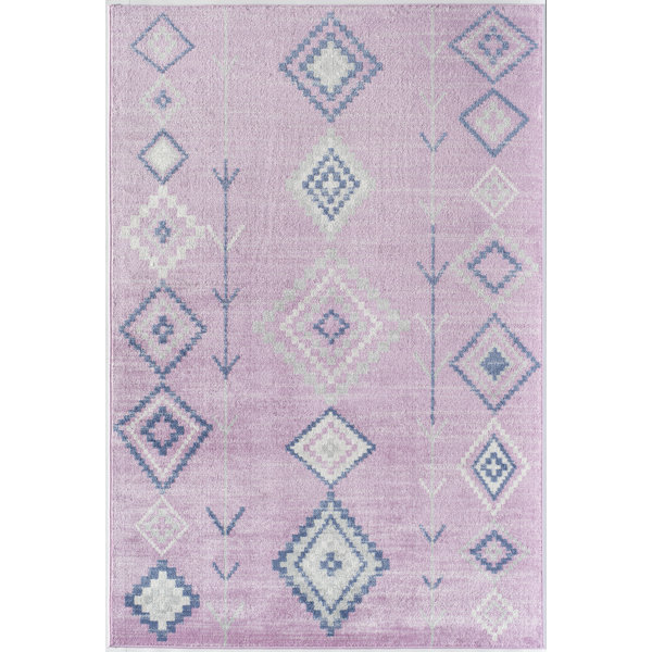 Rugs America Bodrum Tribal Native Pink Area Rug & Reviews | Wayfair