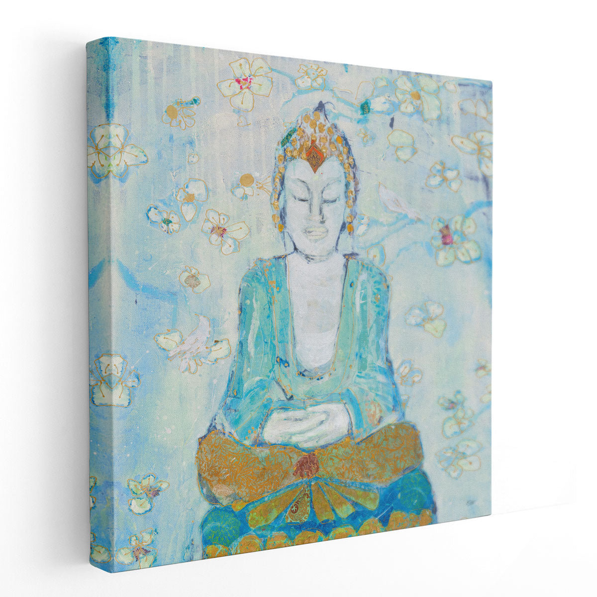 Bungalow Rose Buddha - Canvas Print Wall Art | Wayfair