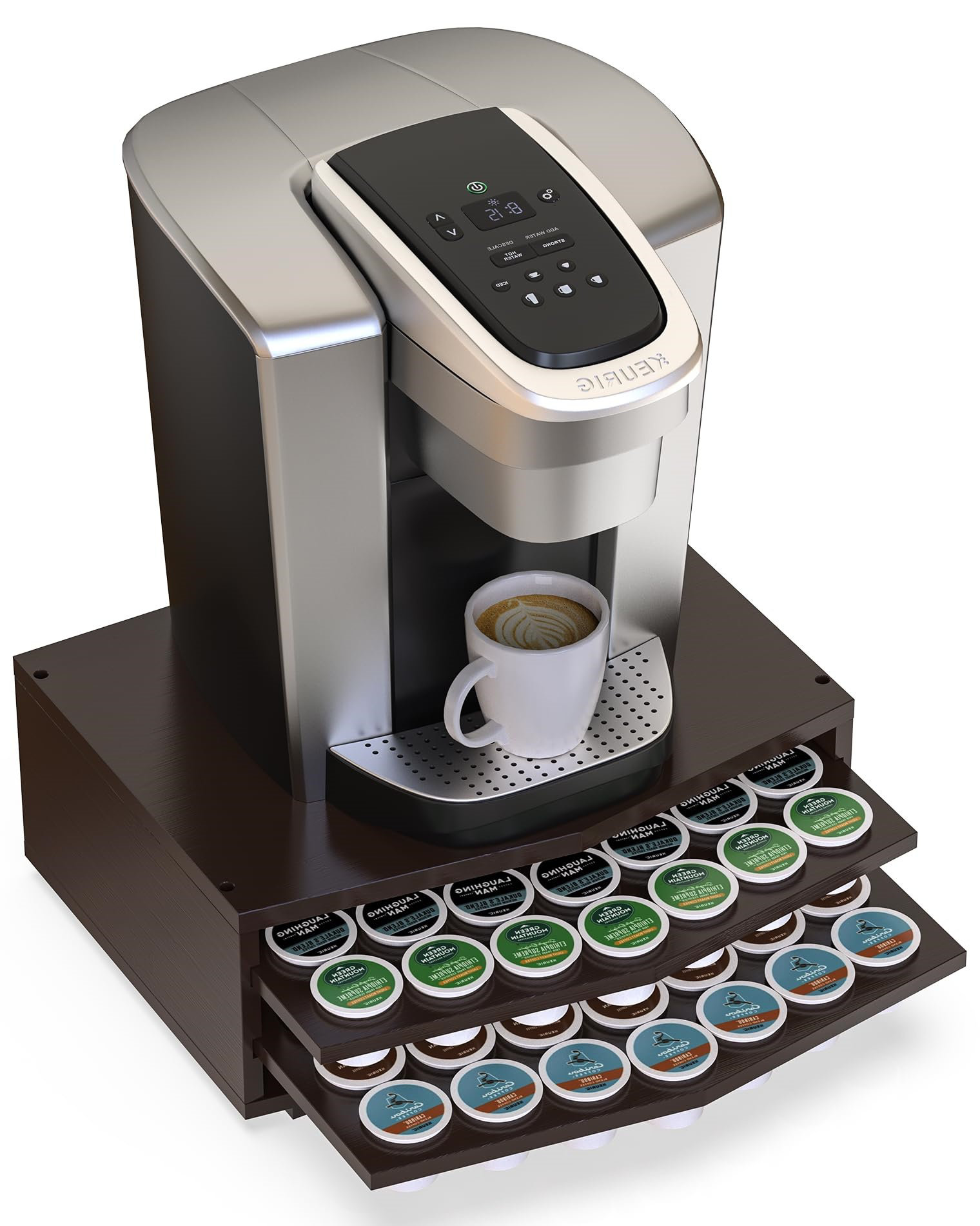 ARMIJU Coffee Pod Drawer (KK270) – Premium Bamboo | Wayfair