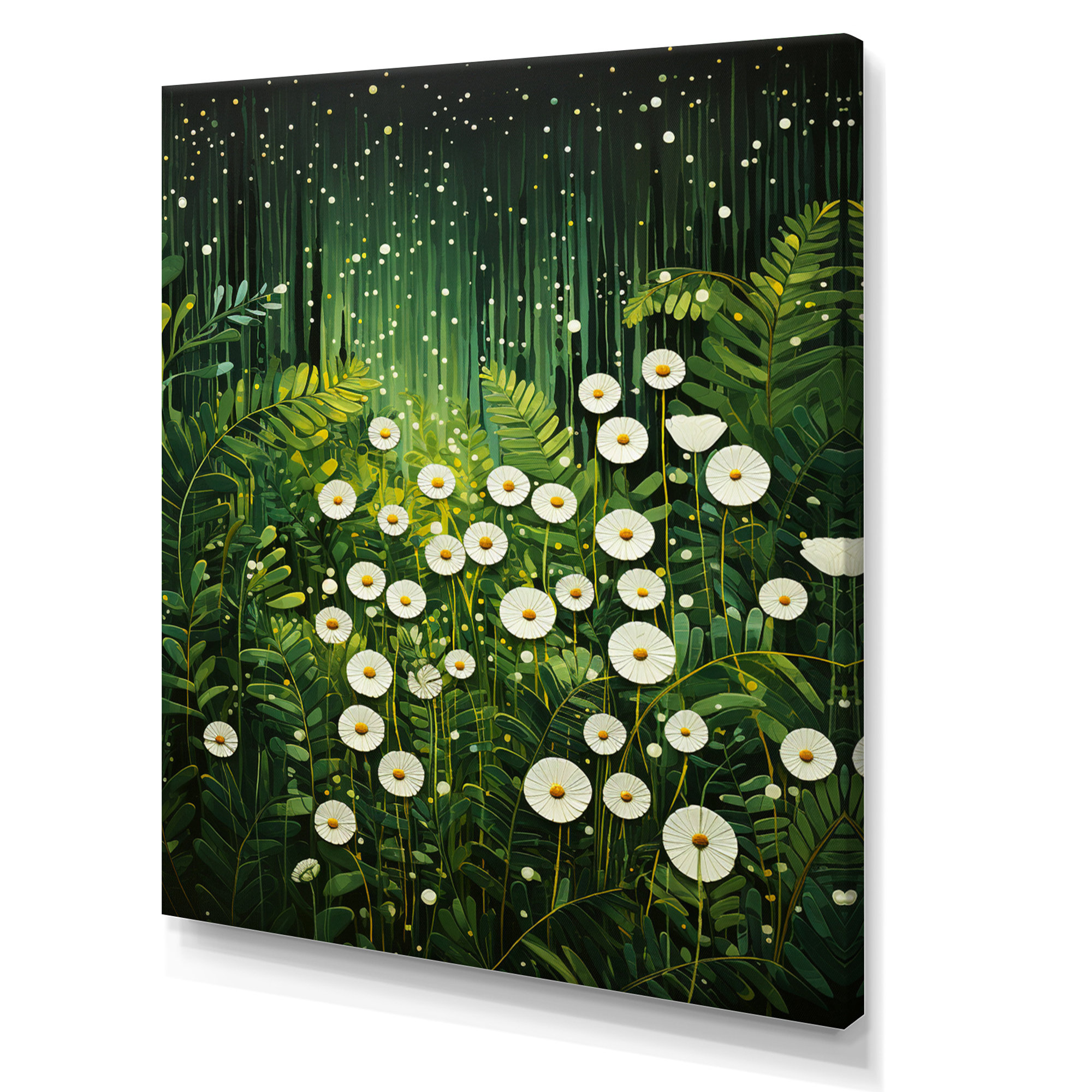 Winston Porter Ferns Plant Verdant Abundance II On Canvas Print | Wayfair