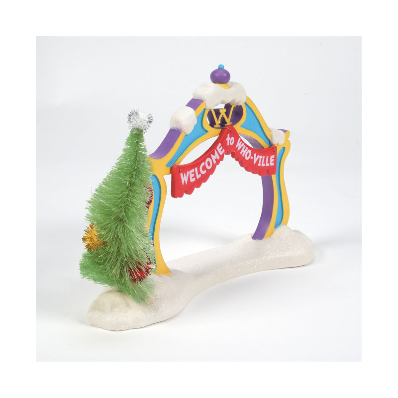 Department 56 Dr. Seuss the Grinch Village Grinch Archway Village ...