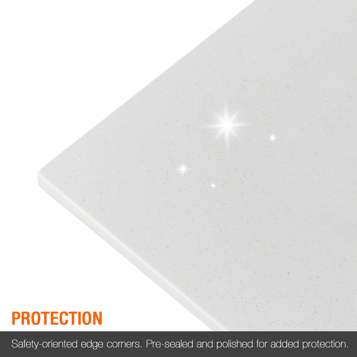 PROOX 36'' Quartz Single Bathroom Vanity Top with Sink | Wayfair