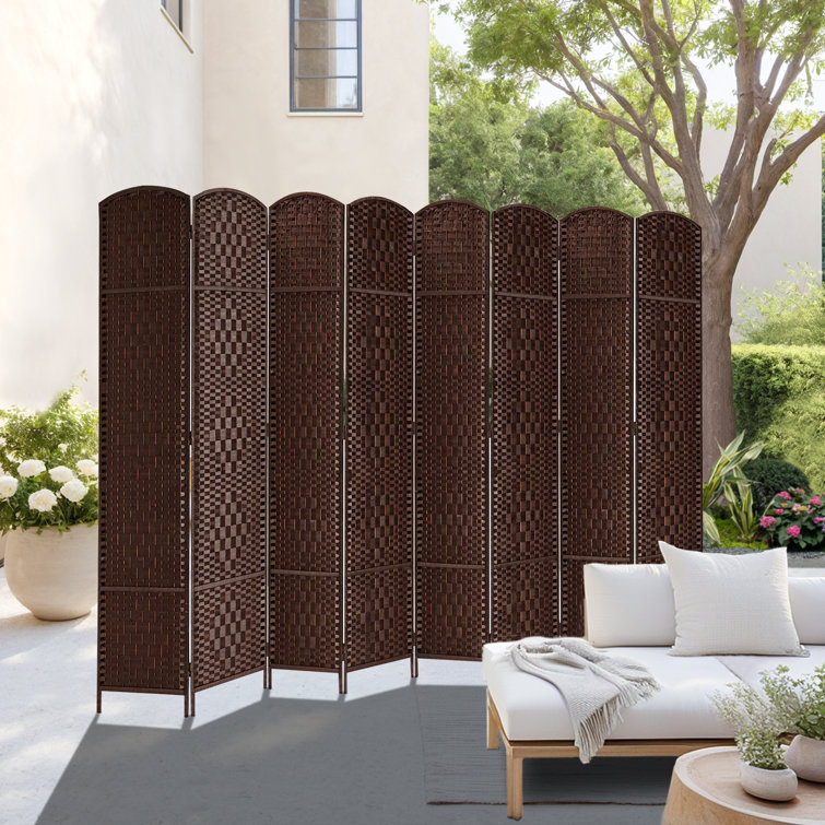 Union Rustic Elmina 6 Ft Folding Room Divider Privacy Screen Home Decor ...