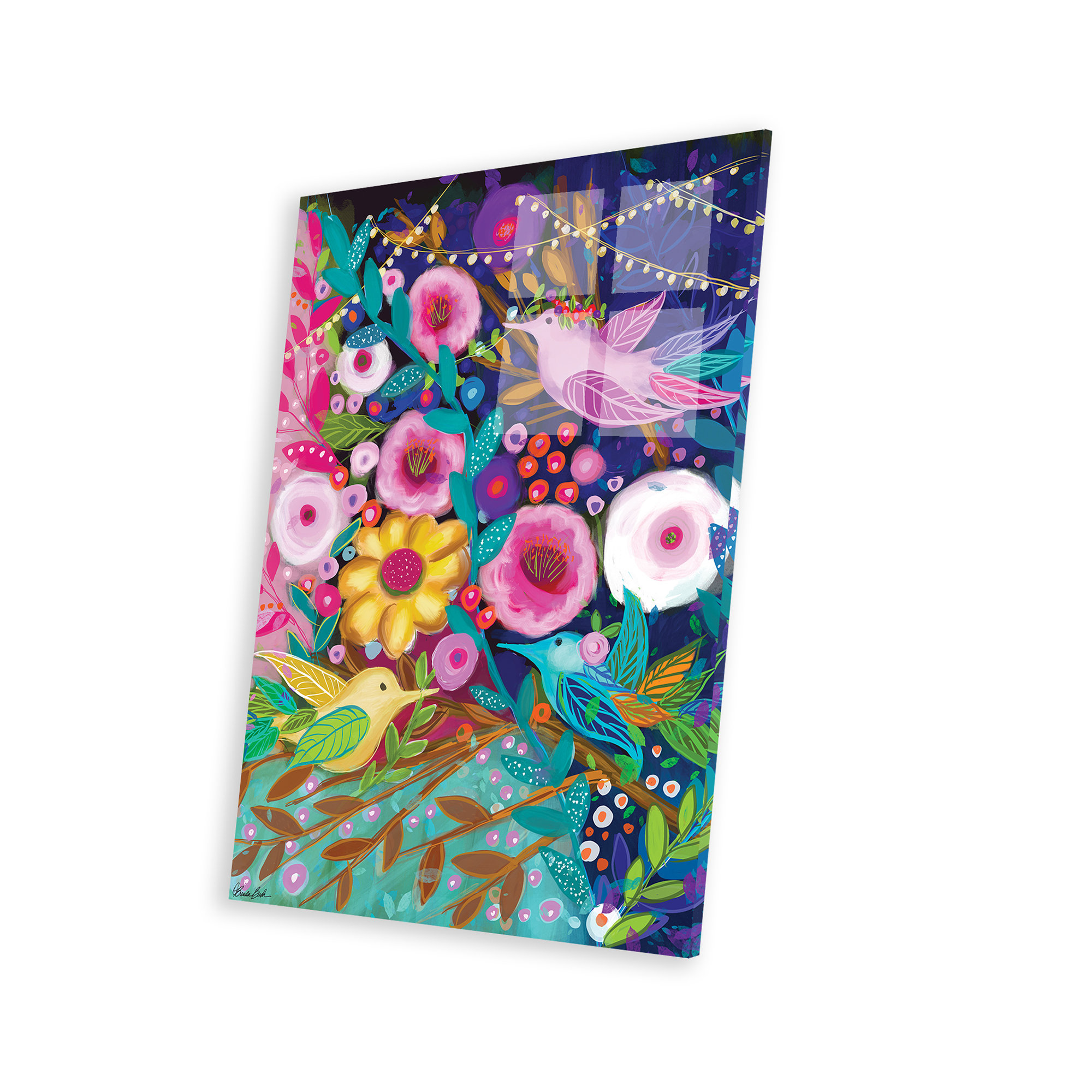 Red Barrel Studio® Garden Party On Plastic/Acrylic by Brenda Bush ...