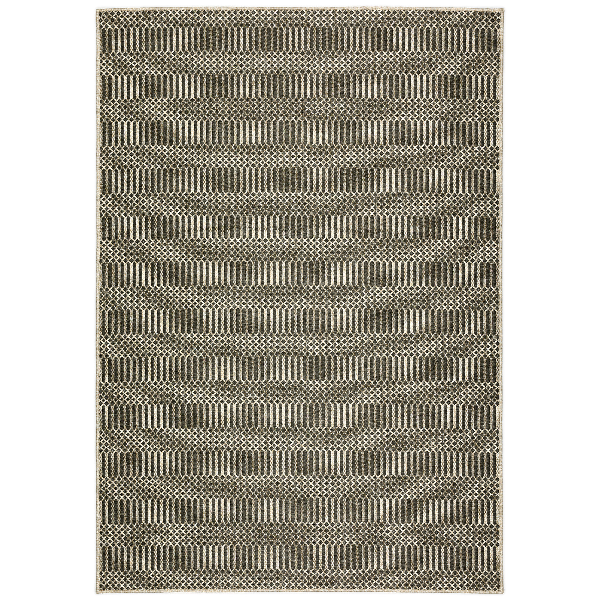 Ebern Designs Murrin BB4 Charcoal 8' x 10' Rug | Wayfair