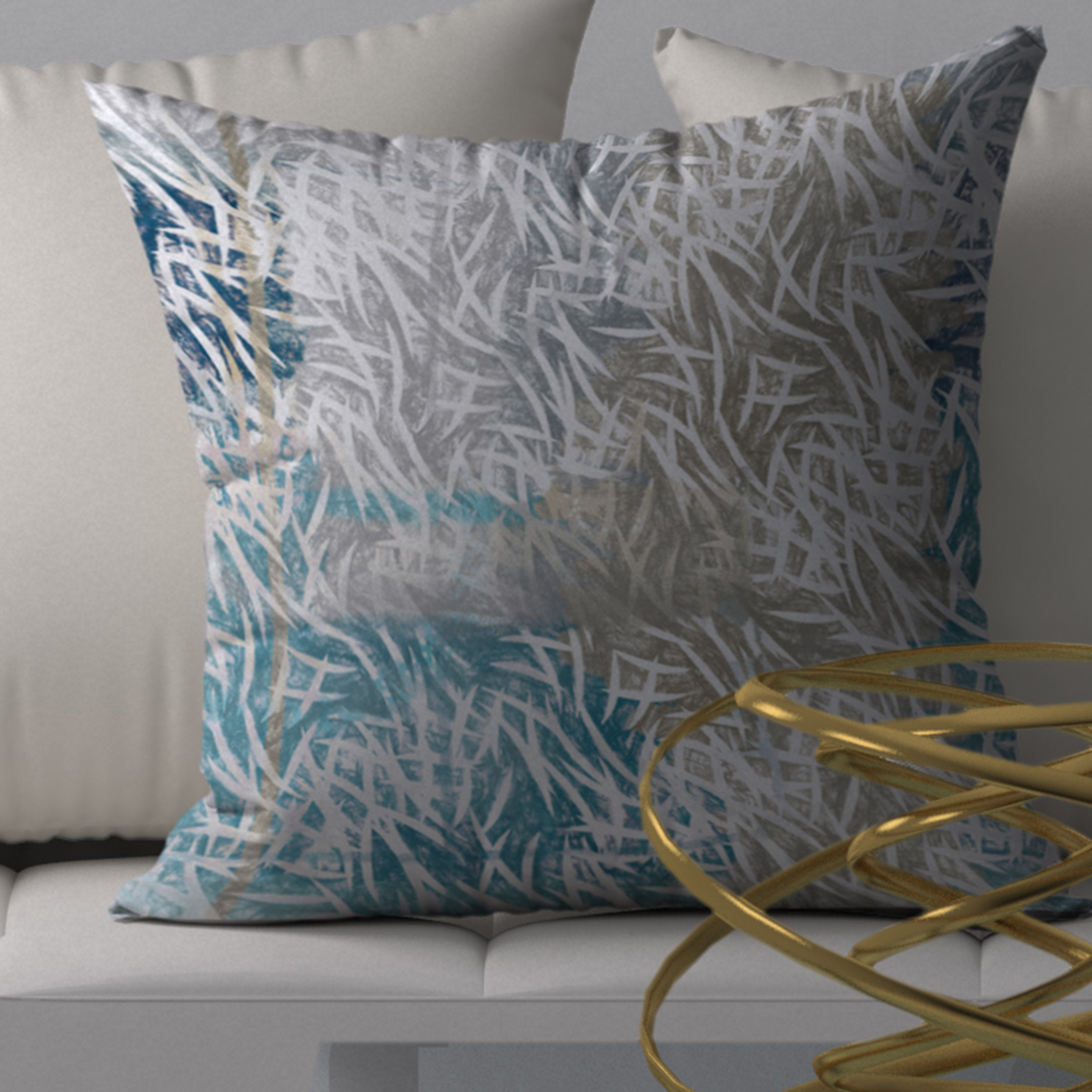 LeRoi Products Refreshing Fast Square Pillow Cover & Insert | Wayfair