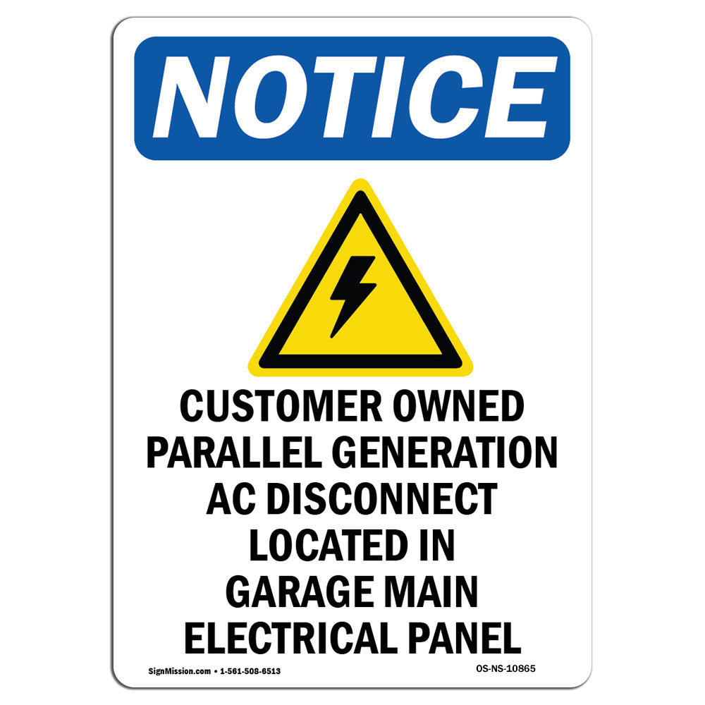 SignMission Customer Owned Parallel Sign - Wayfair Canada