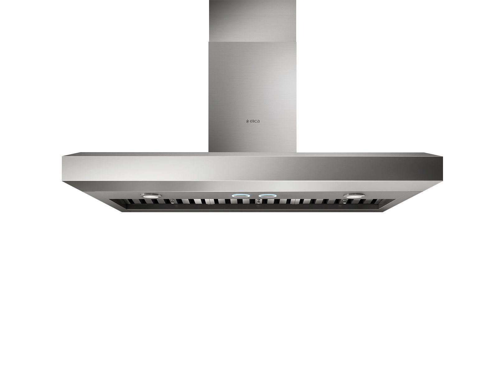 Elica Pro Series 42" 600 Ducted (Vented) Island Range Hood with Baffle ...