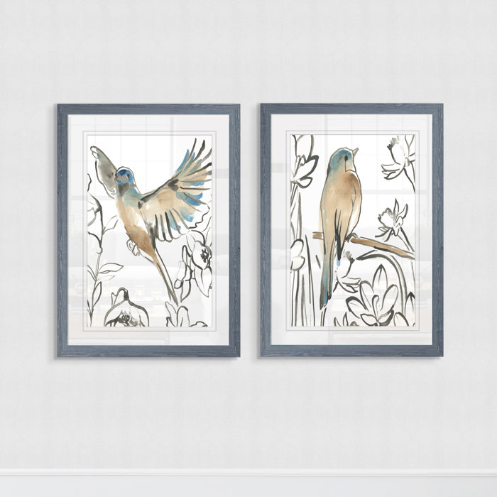 Laurel Foundry Modern Farmhouse " Songbird Meadow III " by Vincent Van ...