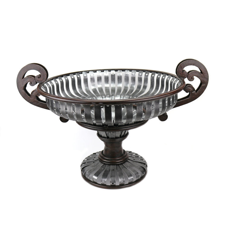 Murano Art Collection Handmade Metal Decorative Bowl 1 | Wayfair