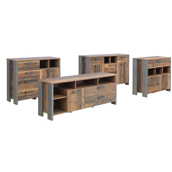 East Urban Home Lanham 61.57" Wide 2 Drawer Sideboard & Reviews | Wayfair