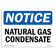 SignMission Osha Notice Natural Gas Condensate Sign - Wayfair Canada