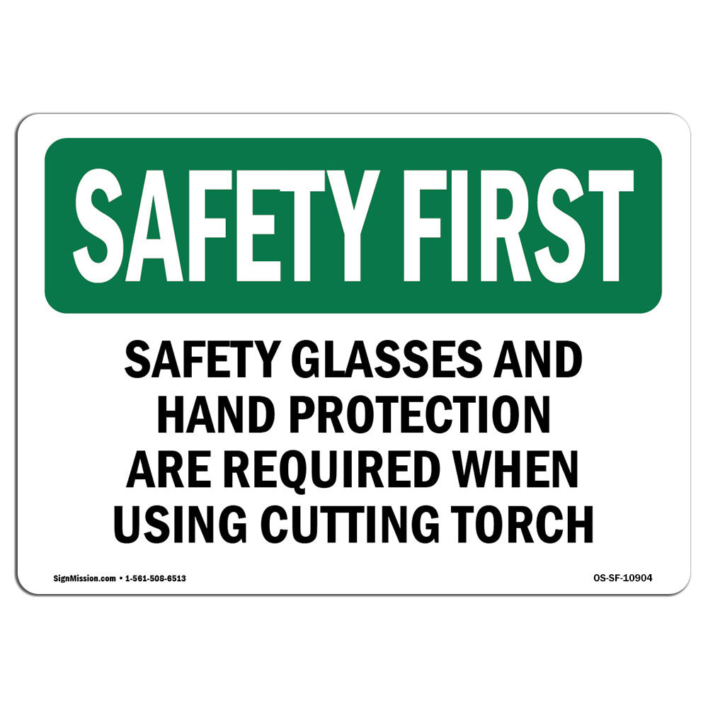 SignMission Osha Safety First Sign | Wayfair