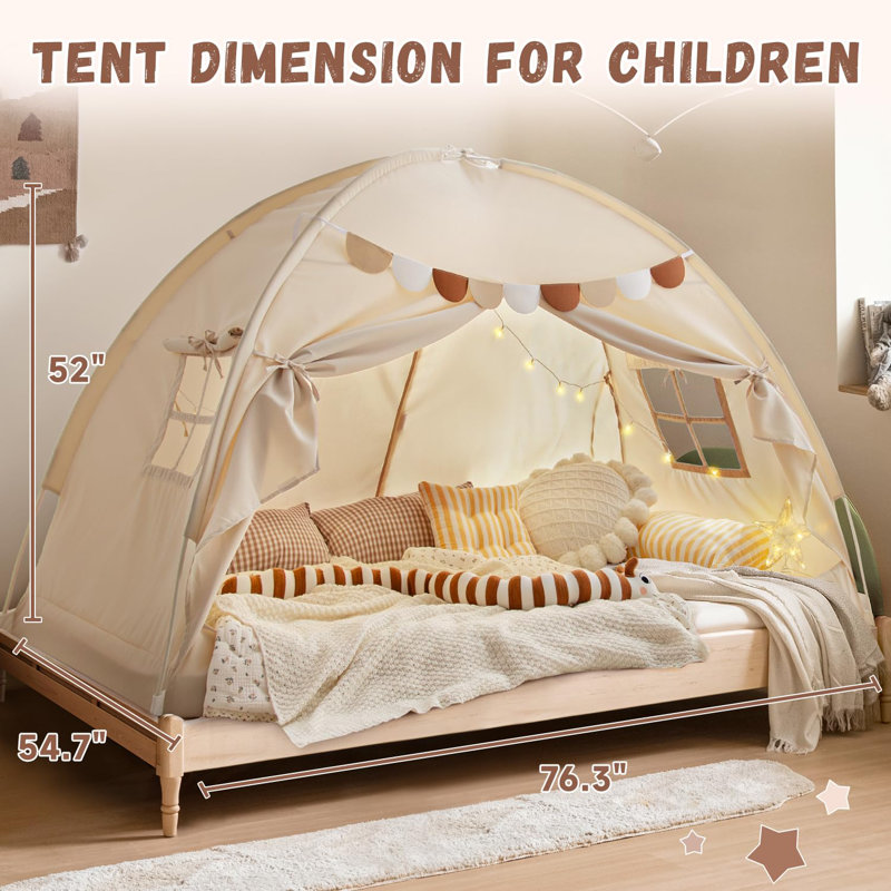 space bed tent