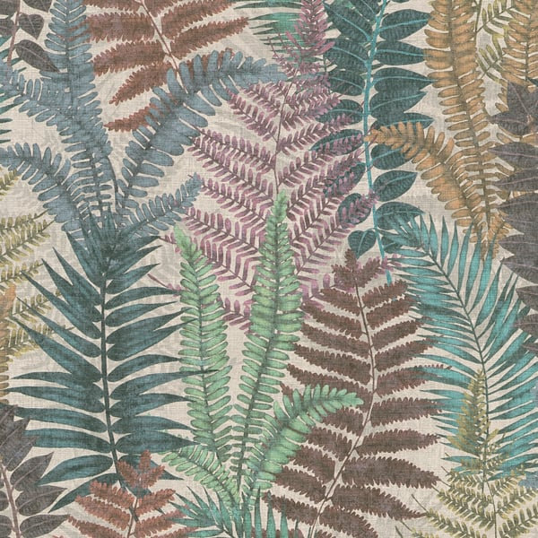 Galerie Home Galerie Flourish Green Tree Leaf Wallpaper FL61119 ...