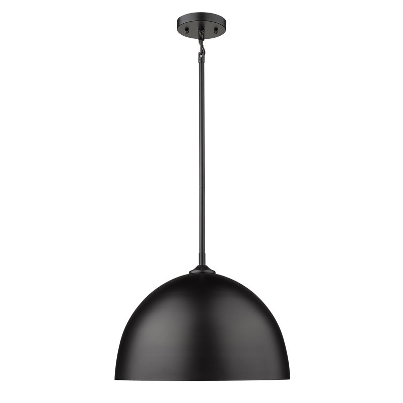 Wade Logan® Ringwood 1 - Light Single Pendant & Reviews | Wayfair