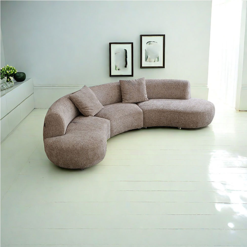Danbenla design Retro style curved shaped sofa - Wayfair Canada
