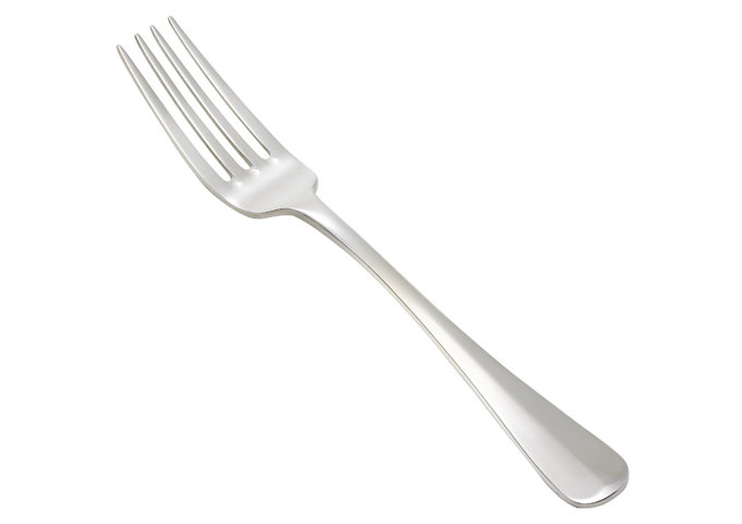 Winco Stanford Stainless-Steel Dinner Fork, Extra Heavyweight, 7.5" (12 ...