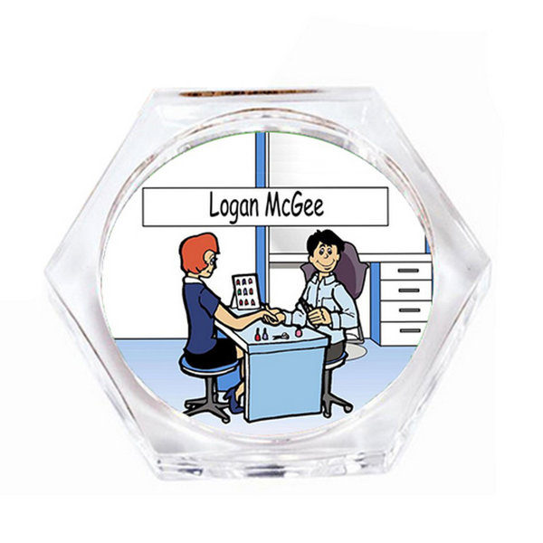 Printed Perfection Personalized Manicurist, Nail Tech - Male Drink ...