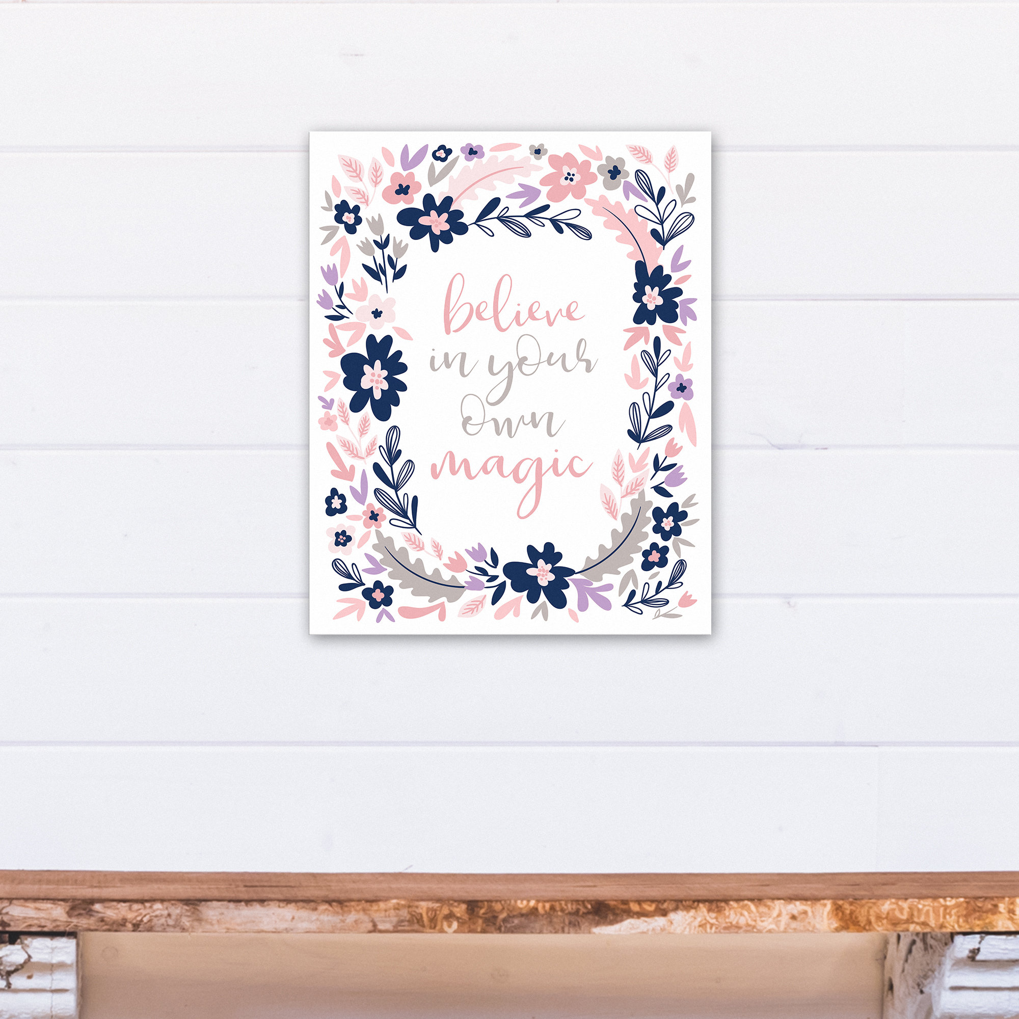 Isabelle & Max™ Rawson Believe in Your Own Magic Canvas Art | Wayfair