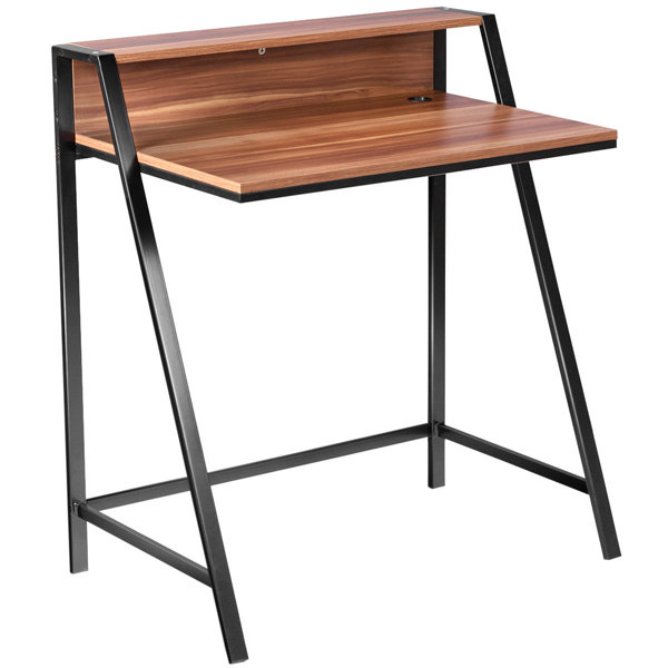 17 Stories Julio 2 Tier Computer Desk & Reviews | Wayfair