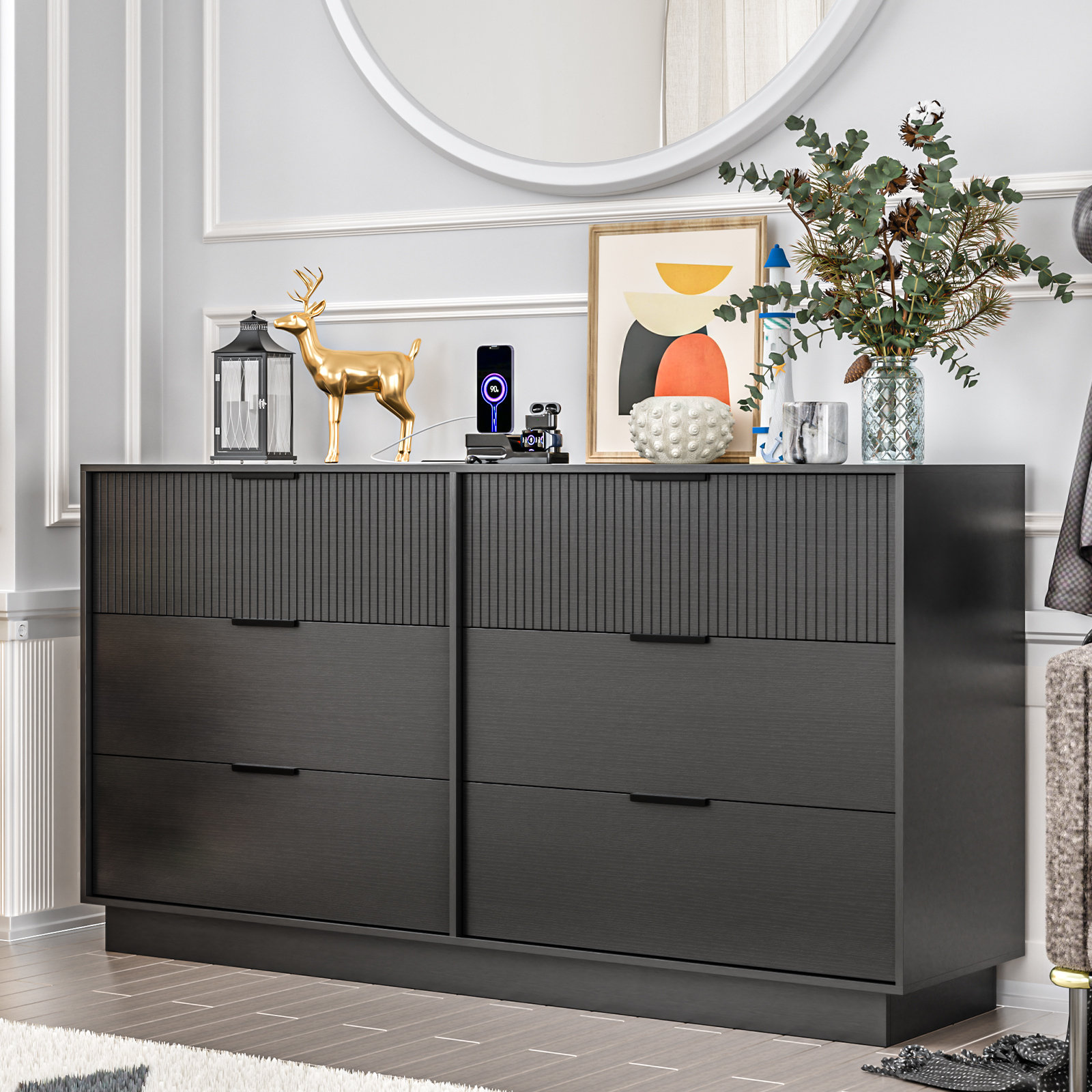 Ebern Designs Modern Buffet Sideboard Cabinet - Wayfair Canada