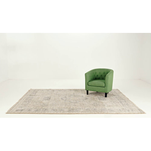 Lark Manor Alberdine Transitional Medallion Handmade Sand Rug & Reviews ...