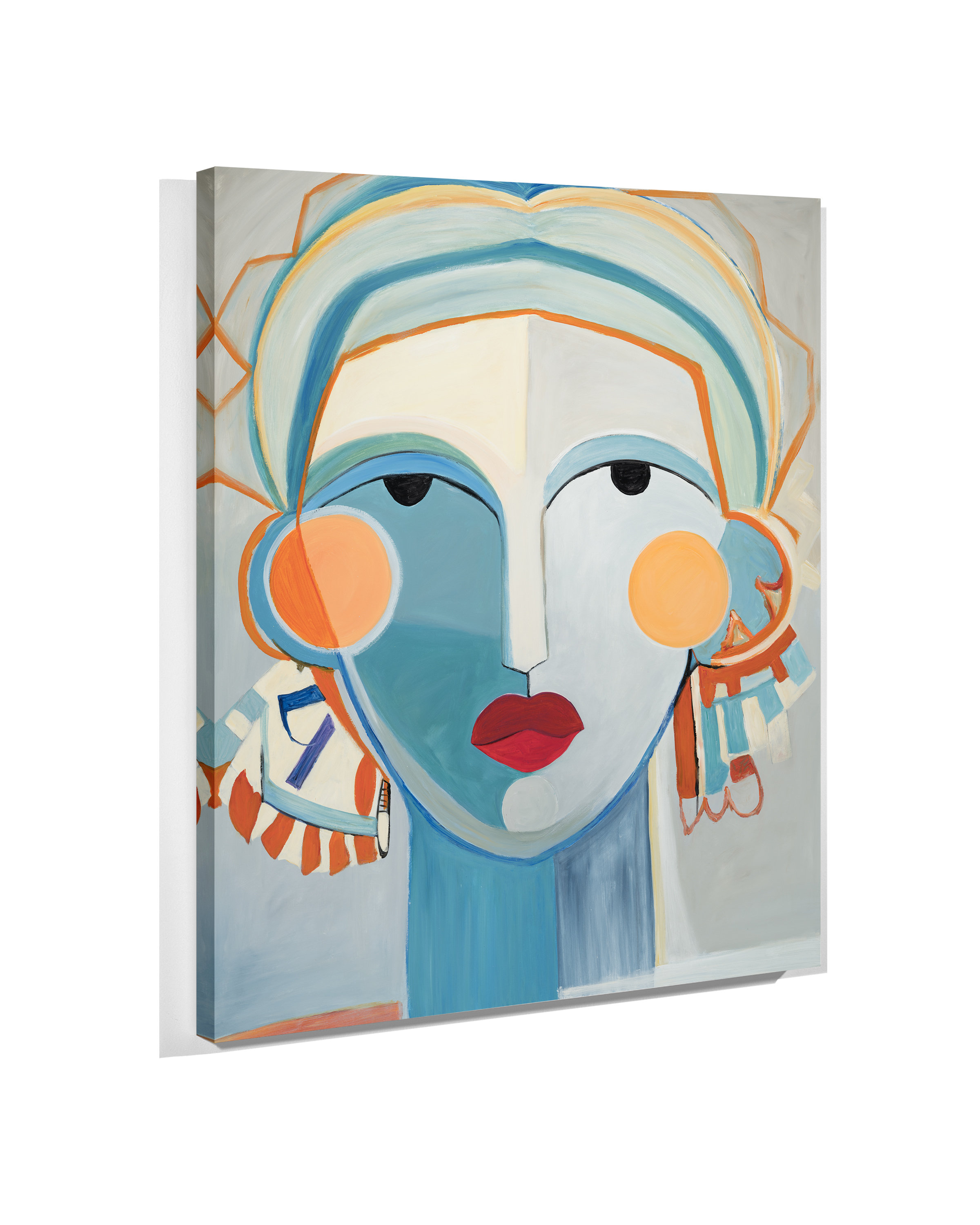 RFA Decor Cool Portrait by H. Scott - Wrapped Canvas Painting | Perigold