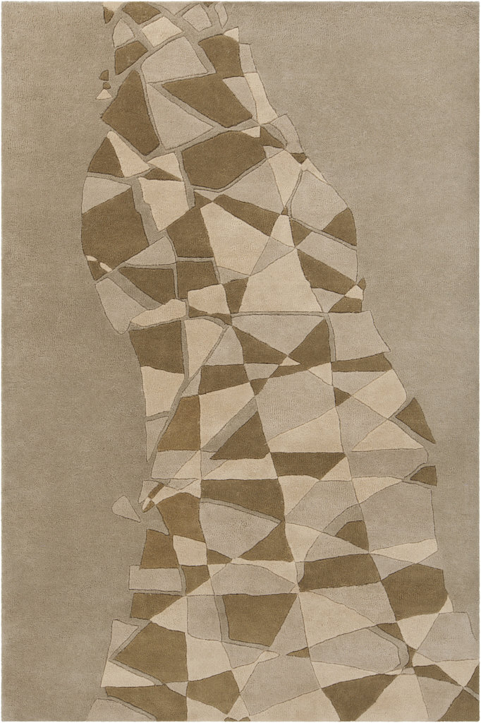 Chandra Rugs Millwood Authentic Handmade Hand-Tufted Abstract Safari ...