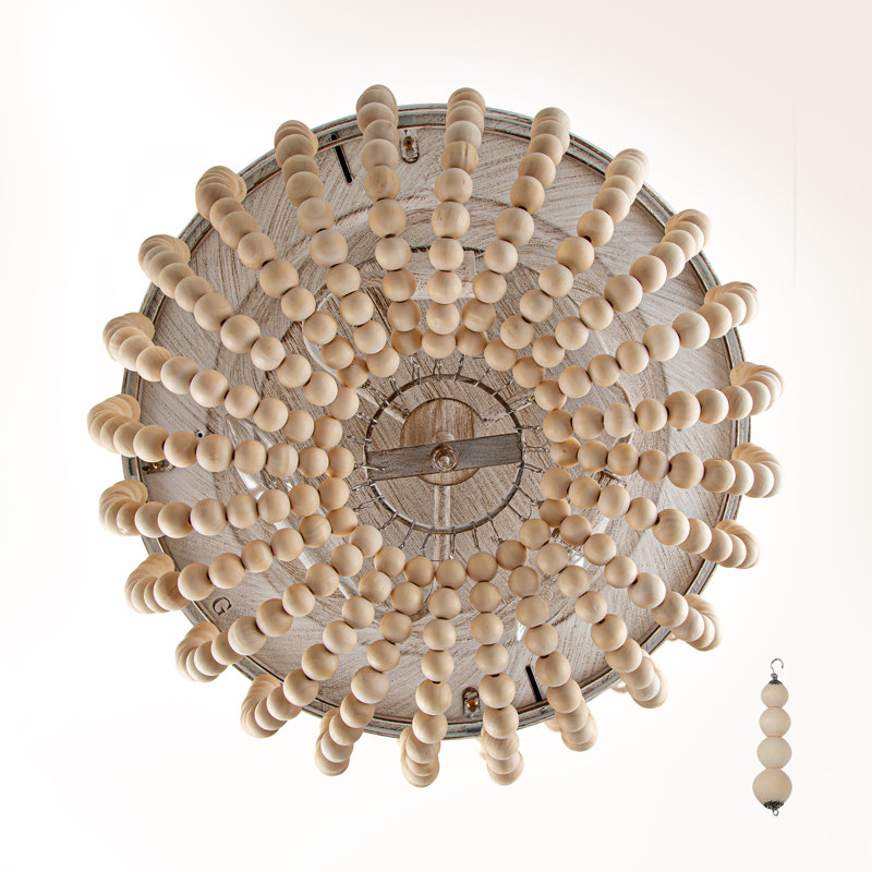 Dakota Fields Callandra 48 inch Farmhouse Boho Retractable Ceiling Fan ...