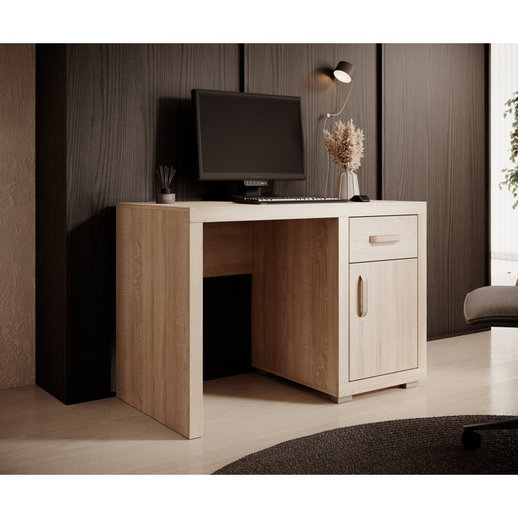 Latitude Run Ionie 110Cm W Rectangular Computer Desk | Wayfair.co.uk