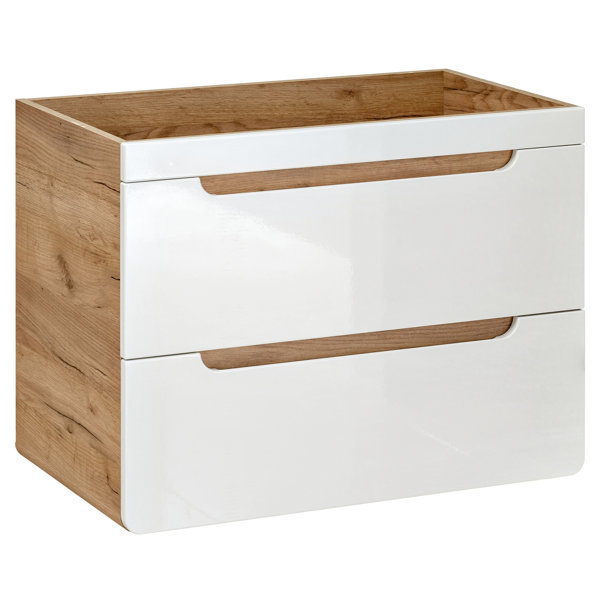 Ivy Bronx Wall Mounted Single Vanity Unit | Wayfair.co.uk