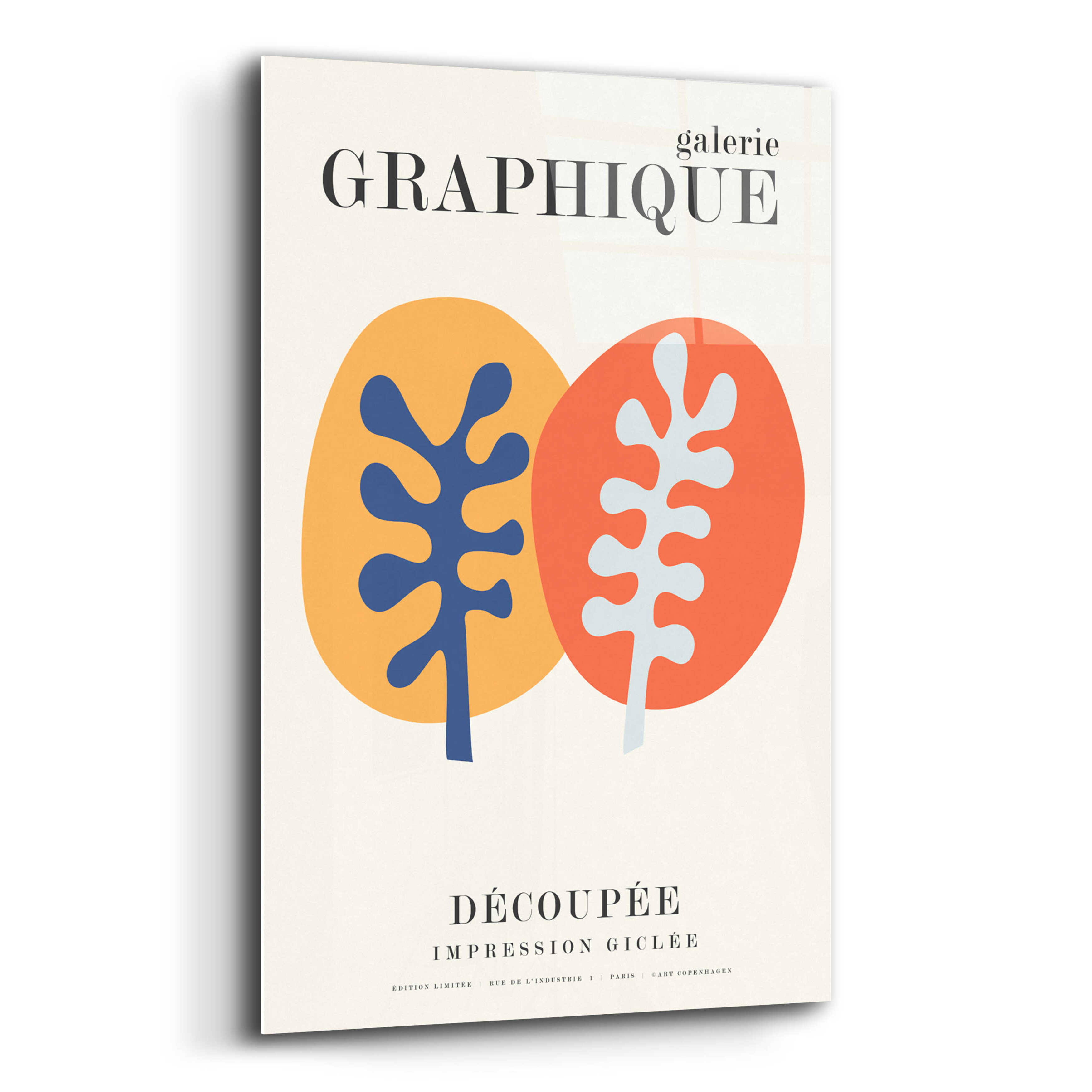 Trinx Graphique 8 On Plastic / Acrylic by Design Fabrikken Print | Wayfair