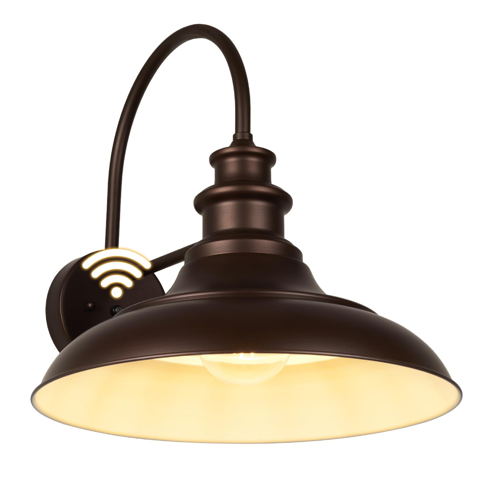 Williston Forge Dusk to Dawn Sensor Outdoor Barn Light Fixture | Wayfair