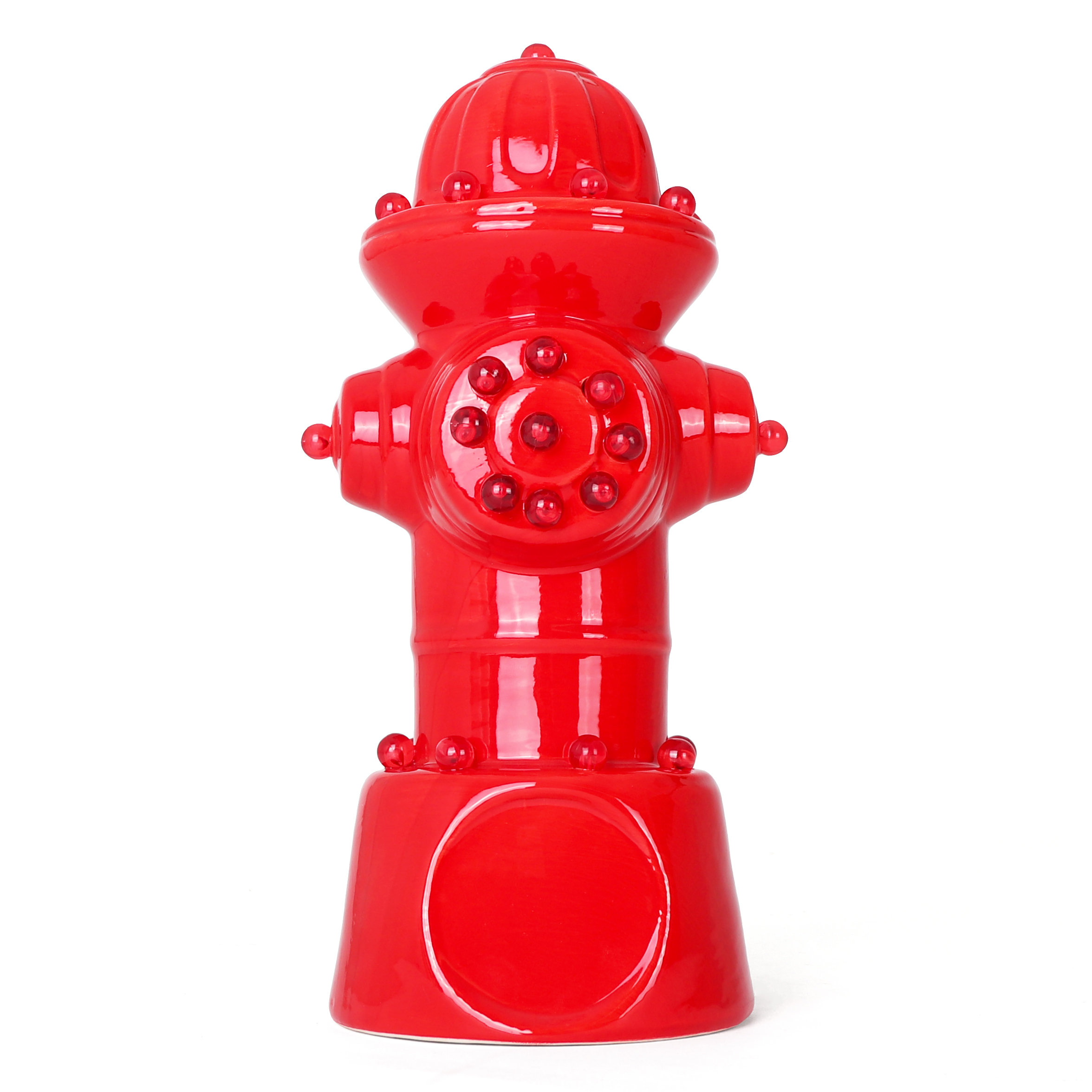 Alcott Hill® Lighted Ceramic Fire Hydrant | Wayfair