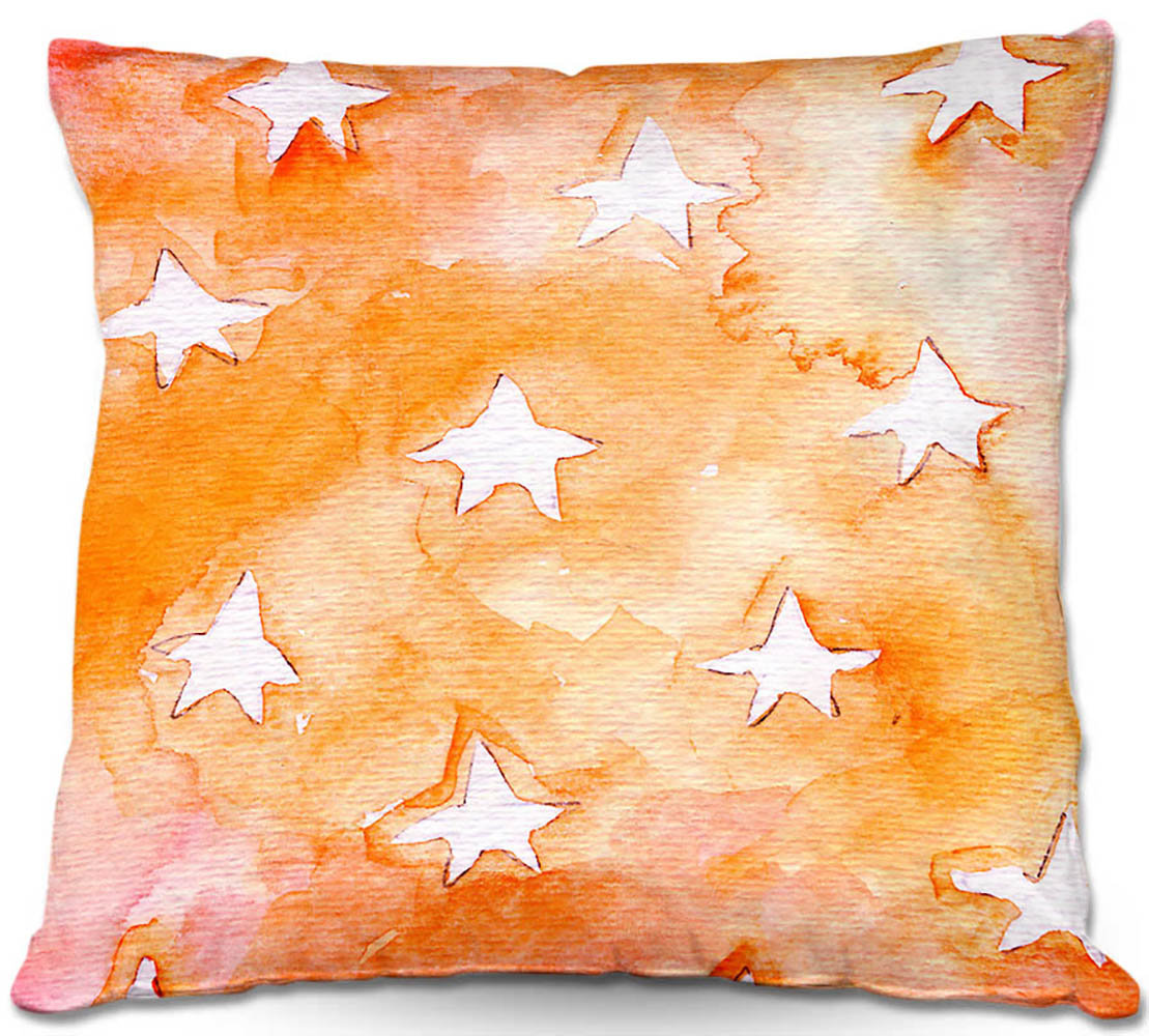 DiaNoche Designs Couch Artsy Stars Throw Pillow | Wayfair