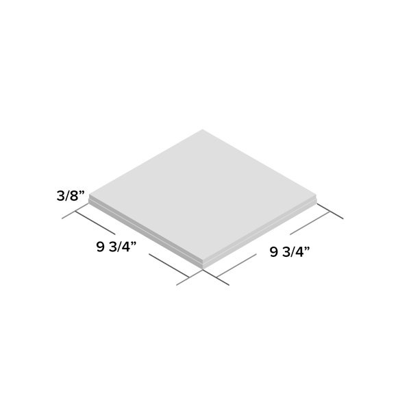 Merola Tile Evoque Arte Carthusian 10" x 10" Porcelain Patterned Wall ...