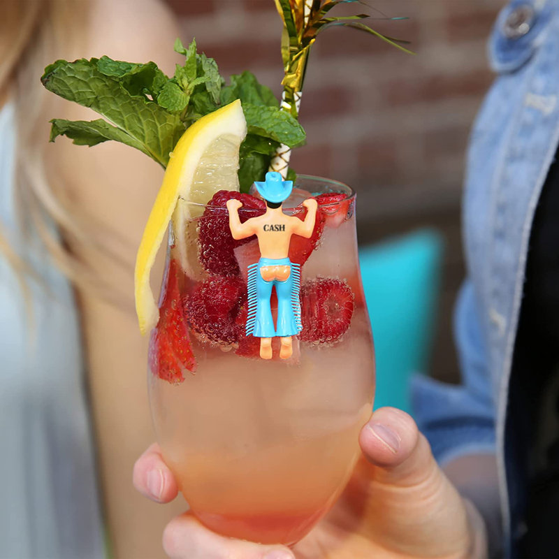 Prep & Savour Bartender Kit Cocktail Shaker Set, Include Chaps Reusable ...