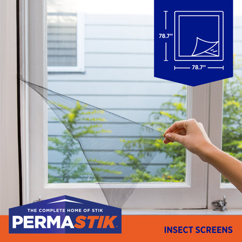 Permastik Removable Insect Screen & Reviews | Wayfair