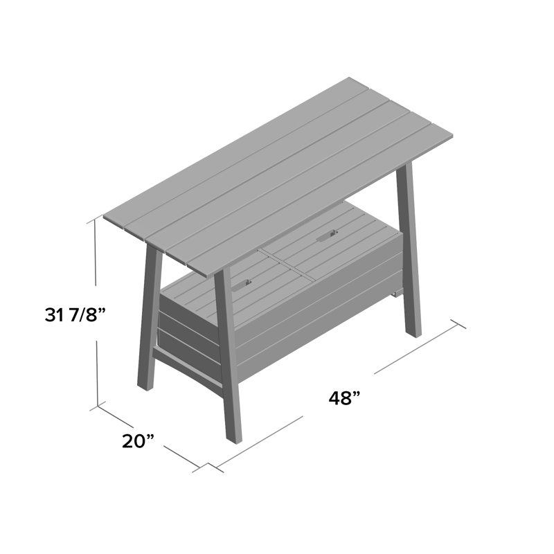 Greyleigh™ Armenta Solid Wood Buffet & Console Table & Reviews | Wayfair