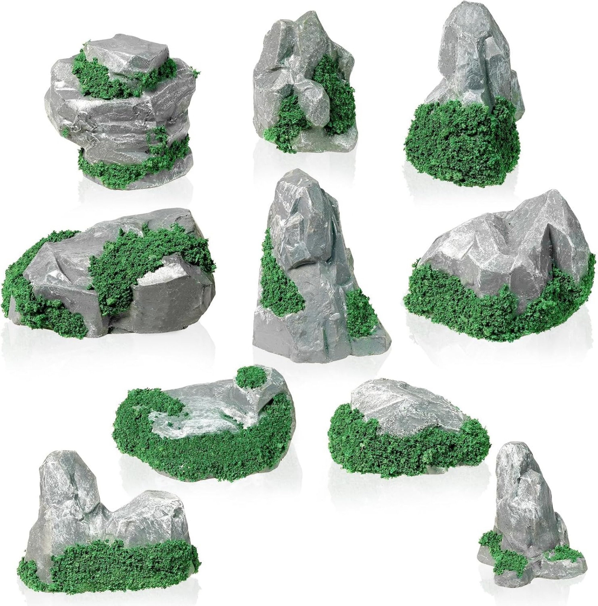 Ophelia & Co. 10Pcs Diorama Rocks Fake Rock Miniature Stone Statue For ...