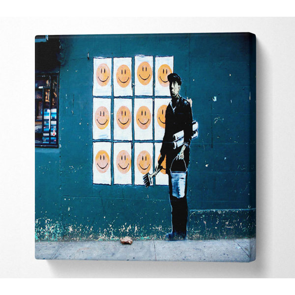 ClassicLiving Smiley Face Posters - Wrapped Canvas Art Prints | Wayfair ...