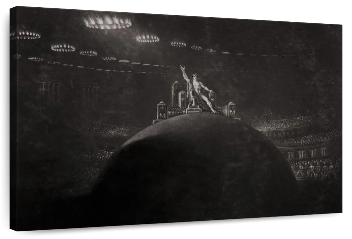 Elephant Stock Satan Presiding At Infernal Council | Wayfair