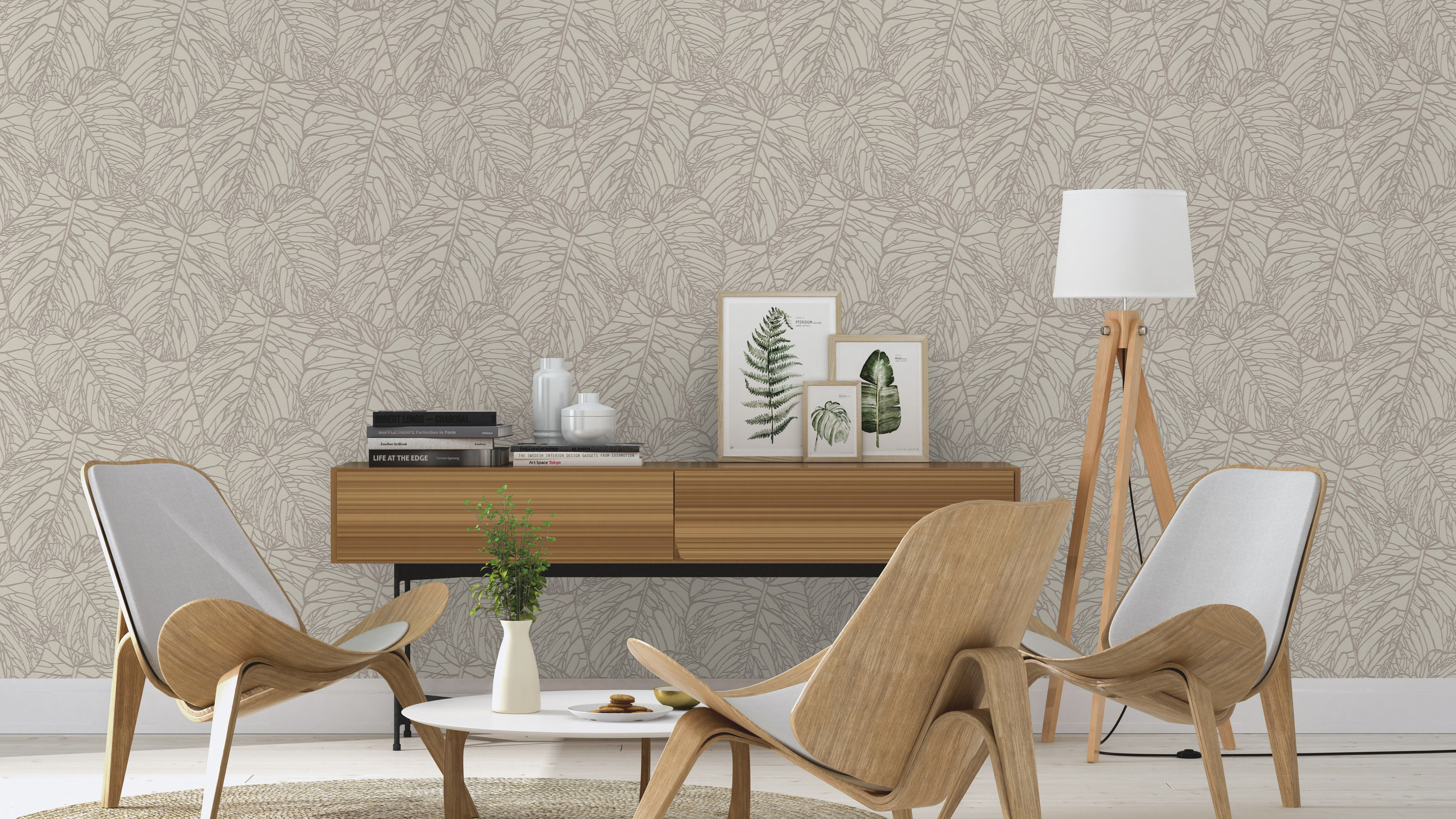East Urban Home 10.05m x 53cm Textured Matt Wallpaper Roll | Wayfair.co.uk